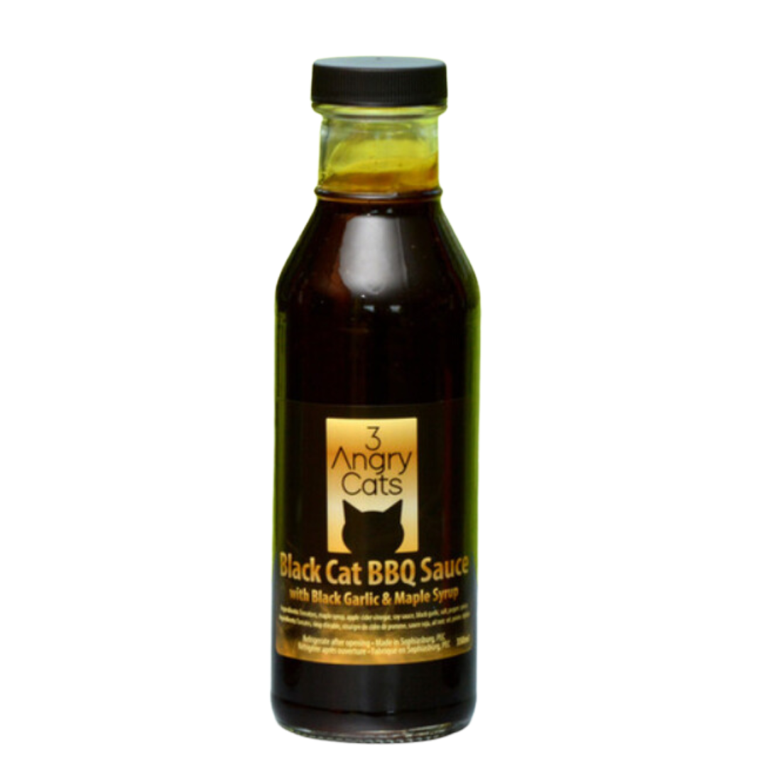 3 Angry Cats- Black Cat BBQ Sauce